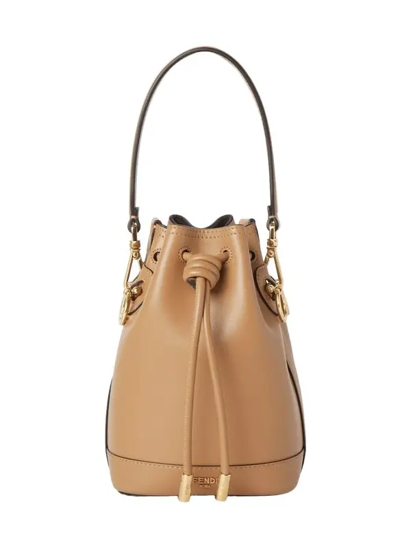 Fendi Mon Tresor Mini Bucket Bag - Brown