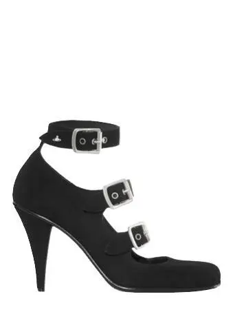 VIVIENNE WESTWOOD Buckled Heeled Pumps - Black