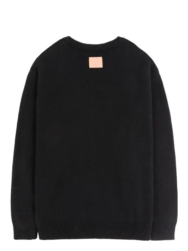 CHARLIE LUCIANO Long-sleeved Pullover - Black