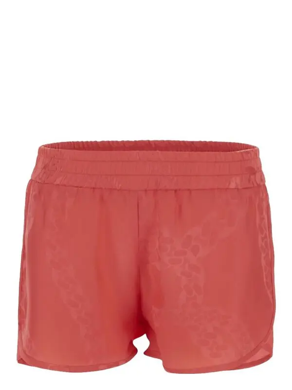 Stella McCartney Printed Elasticated Waist Shorts - Red