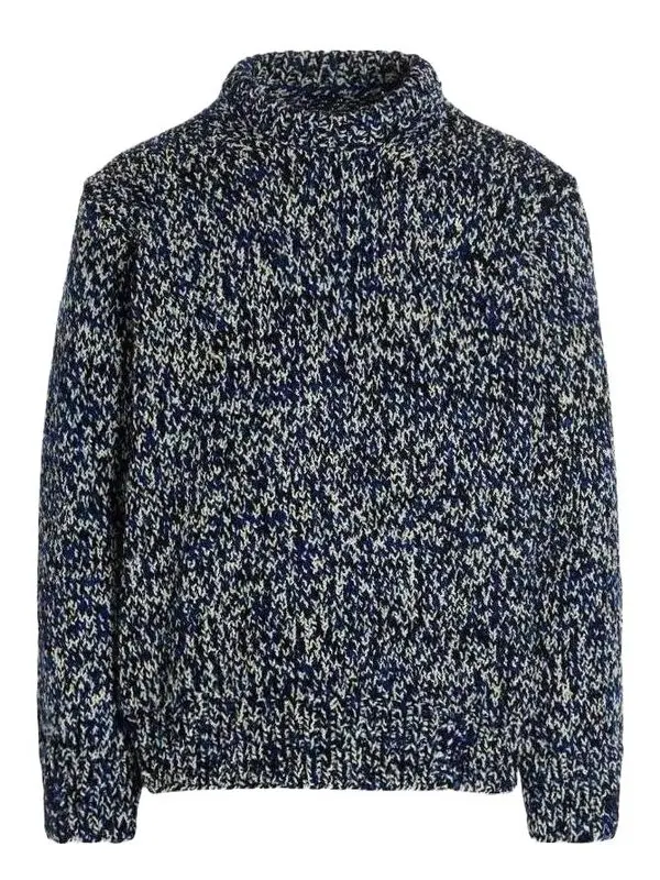 MAISON MARGIELA Mock Neck Long-sleeved Jumper - Gray