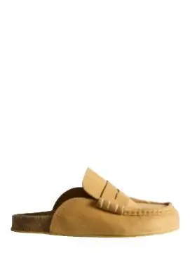 J.W.ANDERSON Stitch Loafer Mules - Mustard