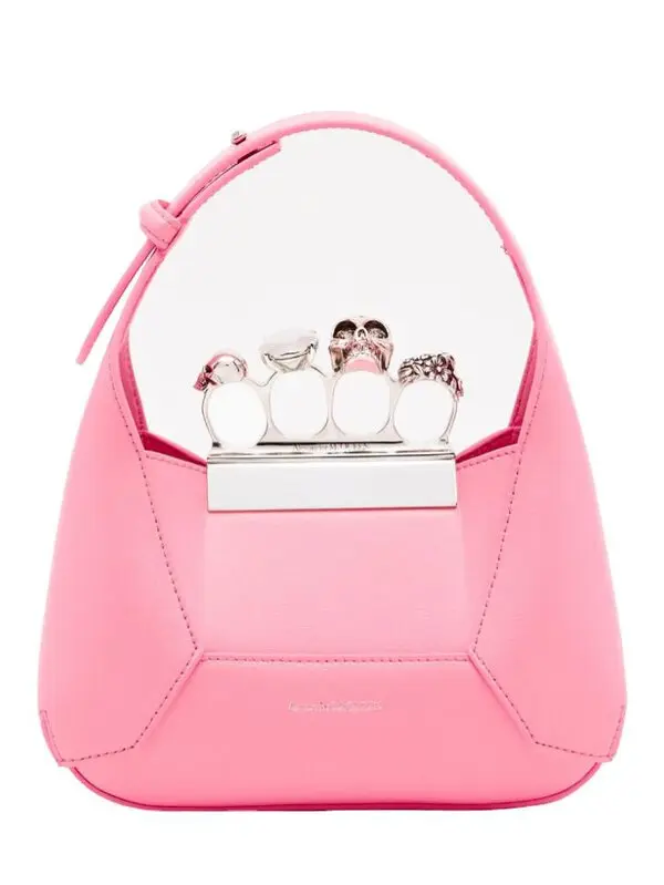 Alexander McQueen Jewelled Embellished Mini Bag - Pink