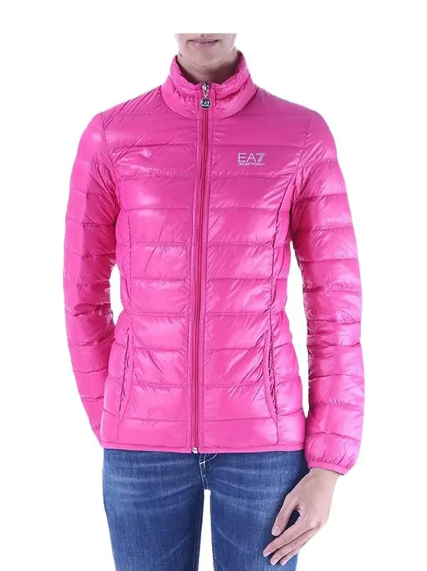 EA7 Quilted Down Jacket - Pink