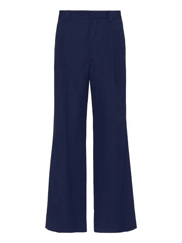 Prada Cotton Pants - Dark Blue