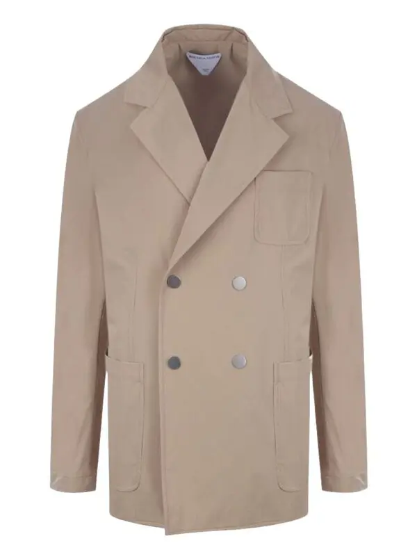 Bottega Veneta Double-breasted Blazer - Nude