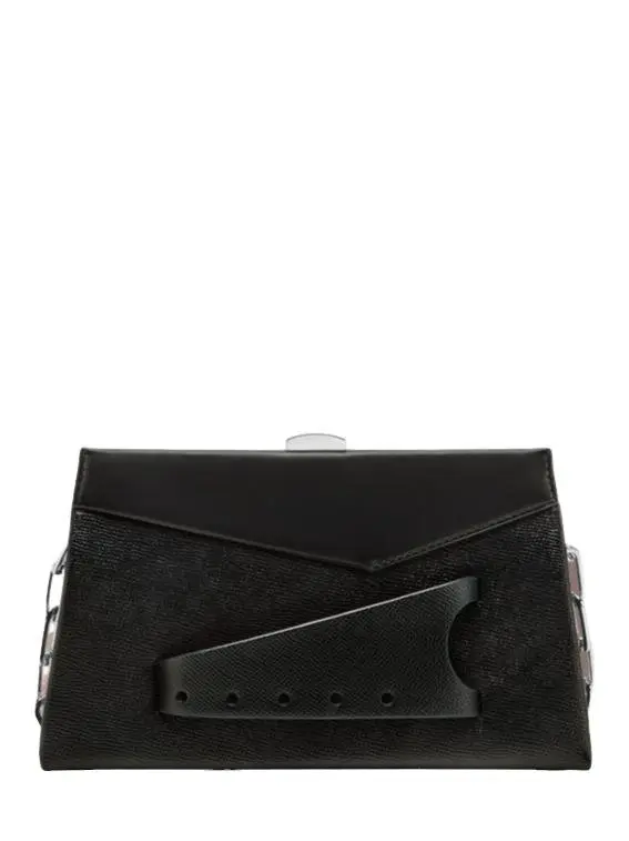 MAISON MARGIELA Small Snatched Shoulder Bag - Black