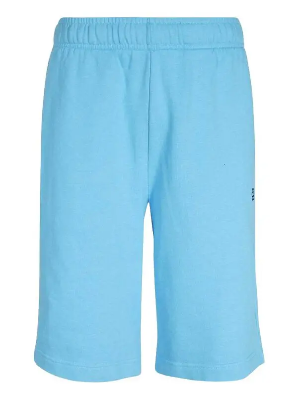 AMBUSH Elastic Waist Bermuda Shorts With Logo Detail - Blue