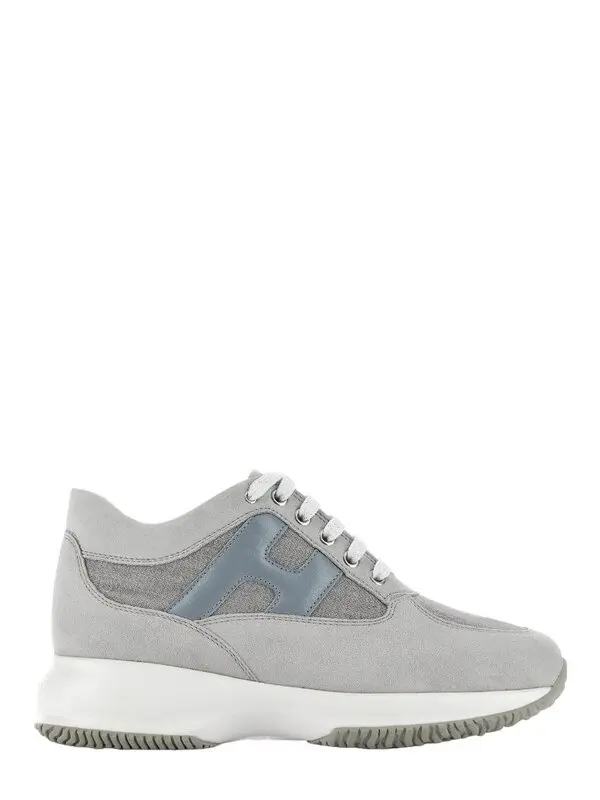 Hogan Interactive Lace-up Sneakers - Gray