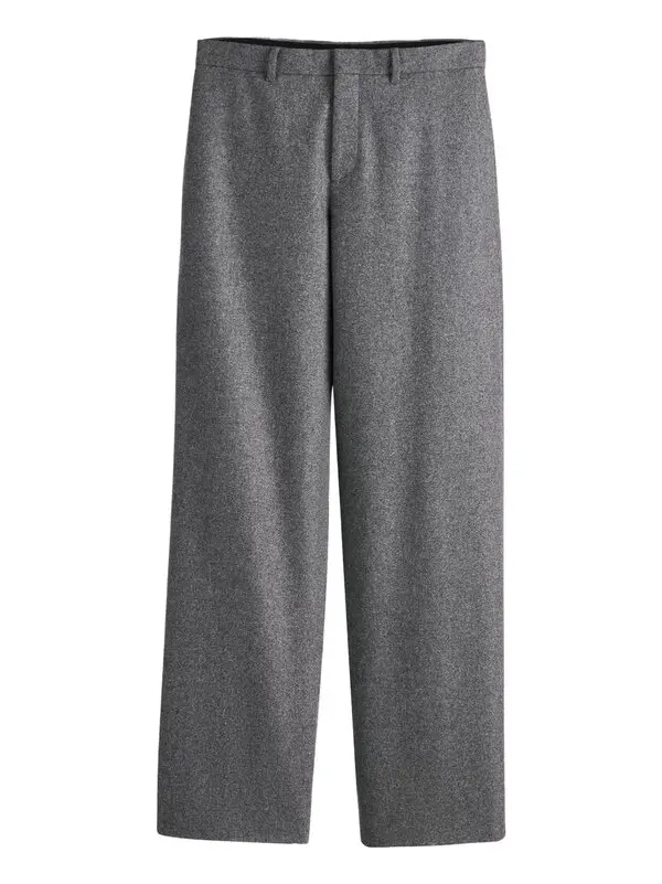 Dior Wide Leg Trousers - Coal Gray