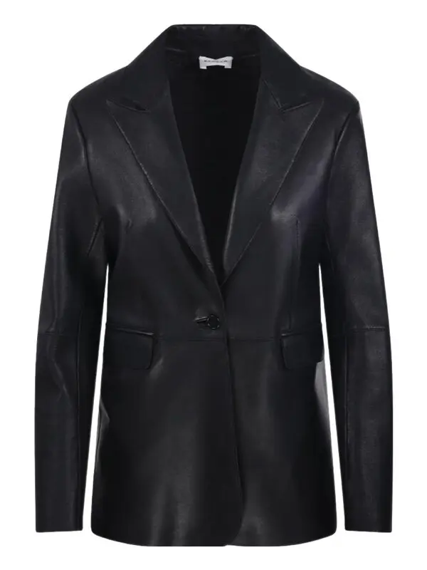 P.a.r.o.s.h Maciock Buttoned Jacket - Black