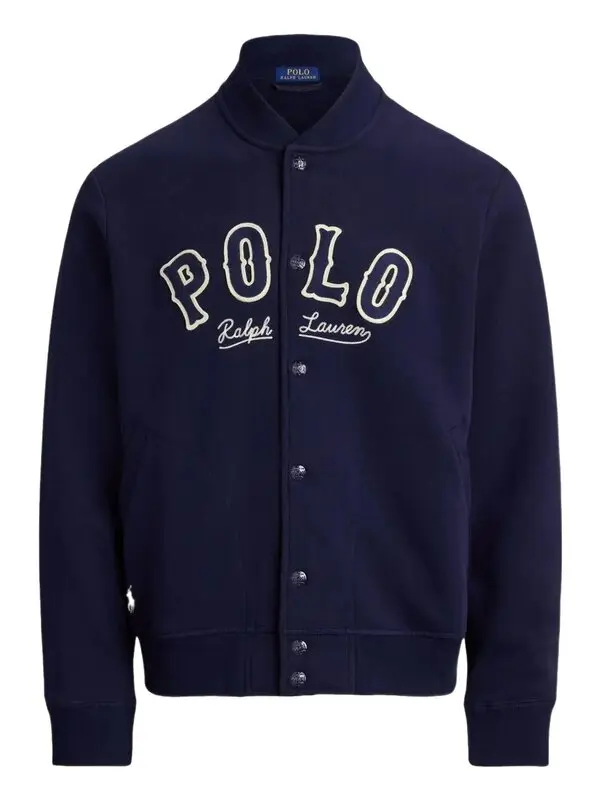 Polo Ralph Lauren Fleece Logo Jacket - Navy