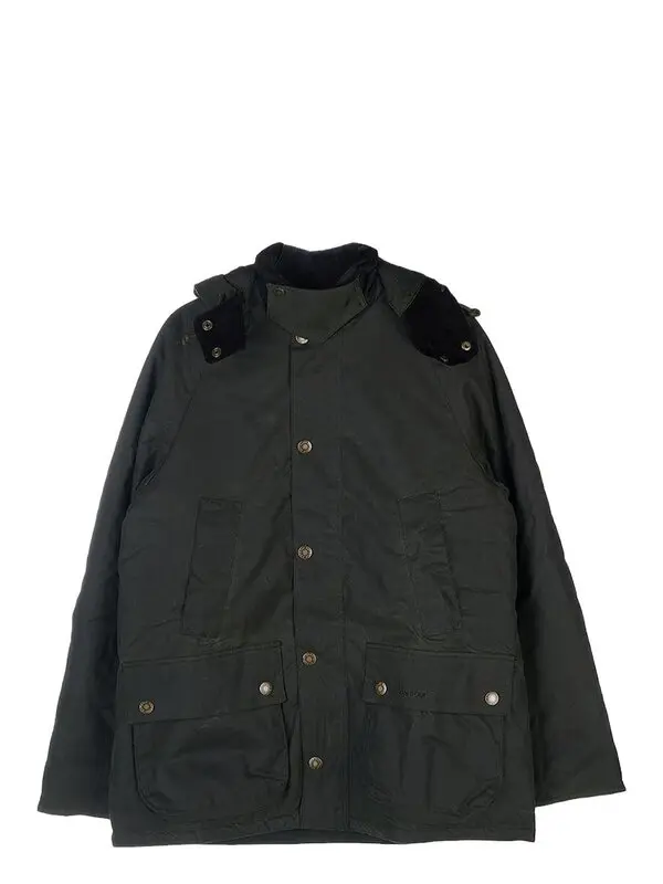 Barbour Waxed-effect Parka Jacket - Black