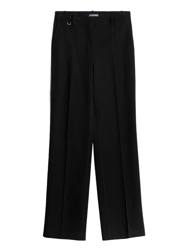 Jacquemus Le Pantalon Cordao Trousers - Black