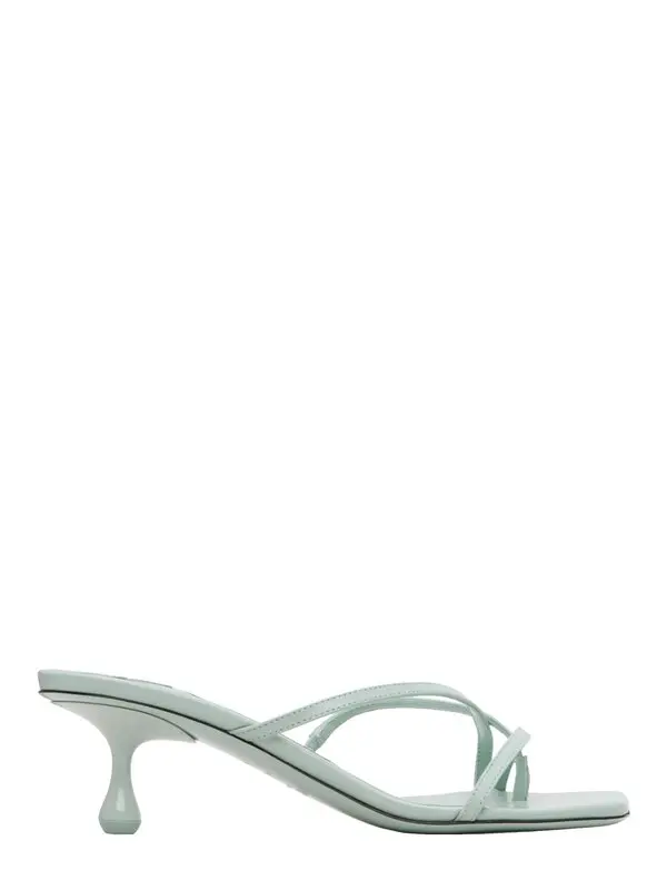 JIMMY CHOO Etana 50 High-heeled Sandals - Green