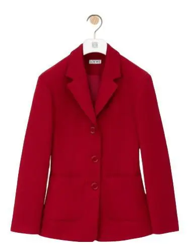 Loewe Single Breasted Jacket - Red