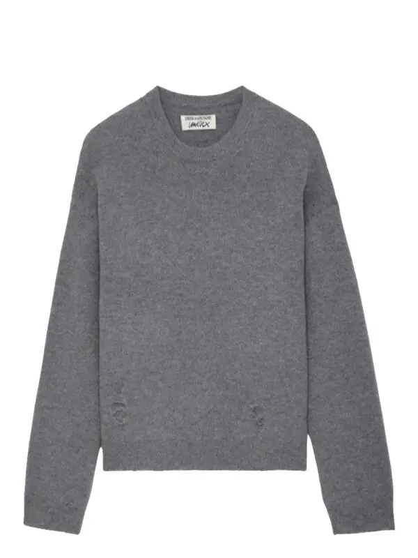 Zadig&Voltaire Marko Wool Jumper - Medium Gray