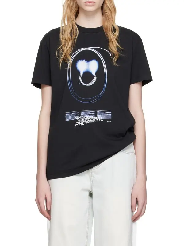 Eytys Smiley Graphic T-shirt - Black