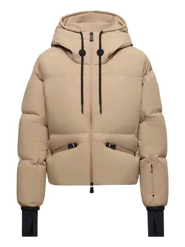 Moncler Allesaz Ski Down Jacket - Beige