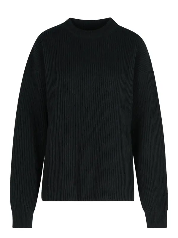 JIL SANDER Midweight Crew-neck Jumper - Black
