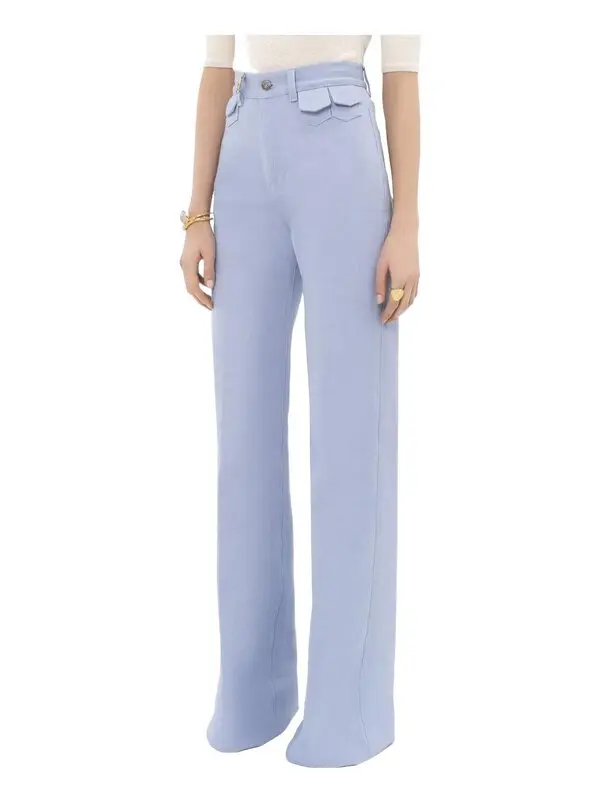 Chloé High-waisted Flared Jeans - Blue