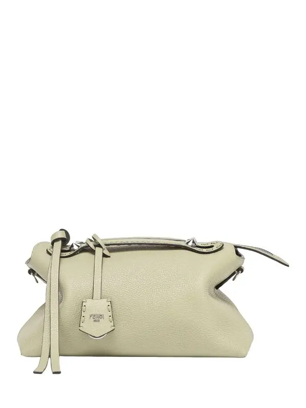 Fendi Selleria Medium Shoulder Bag - Sage Green