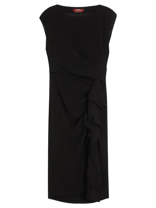 Max Mara Aia Bodycon Cady Dress - Black