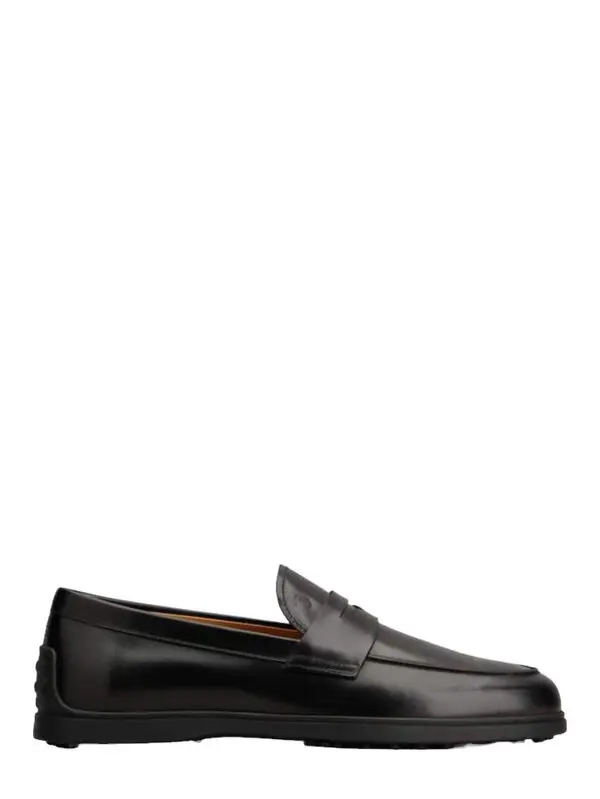 TOD'S Slip-on Loafers - Black