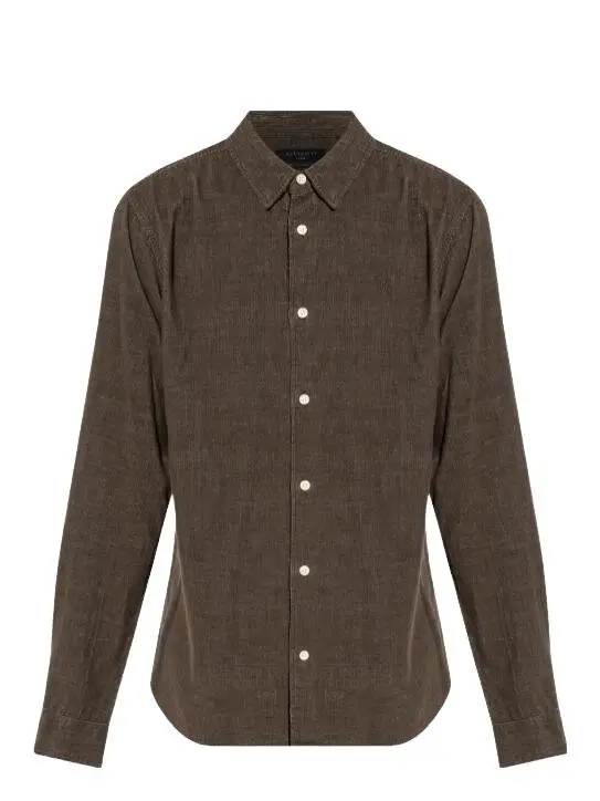 ALLSAINTS Long-sleeved Shirt - Logbrown