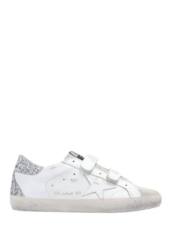 GOLDEN GOOSE Superstar Sneakers With Glitter Detail - White