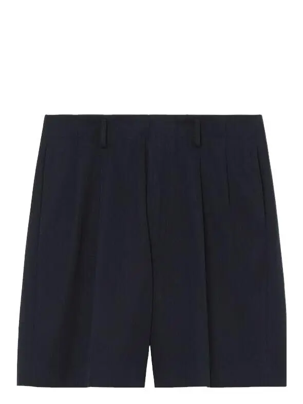 Loro Piana Joetsu Bermuda Shorts - Navy Blue