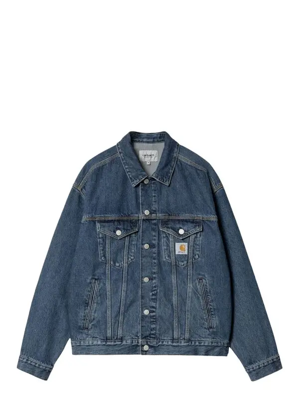 Carhartt Work In Progress Helston Denim Jacket - Blue