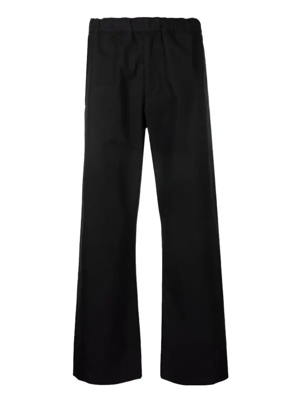 Alexander McQueen Wide Leg Trousers - Black