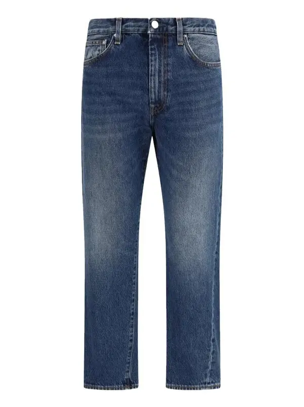 TOTEME Logo-patch Jeans - Blue