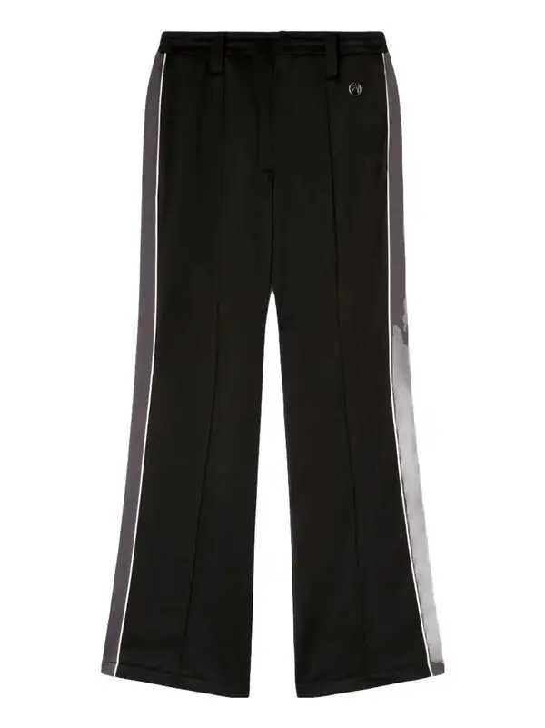 AMBUSH Side Stripe Wide Leg Pants - Black