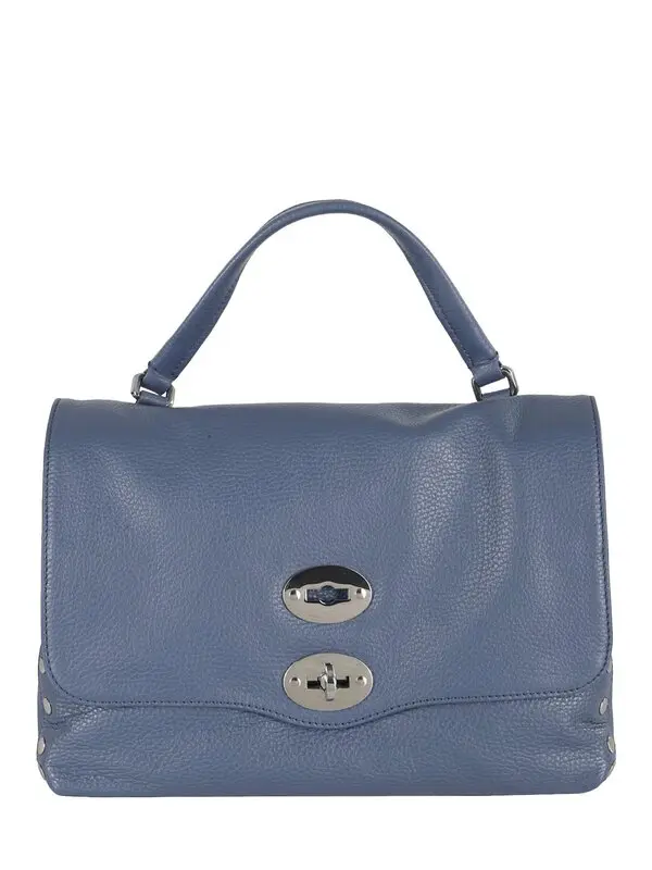 ZANELLATO Logo Handbag - Blue