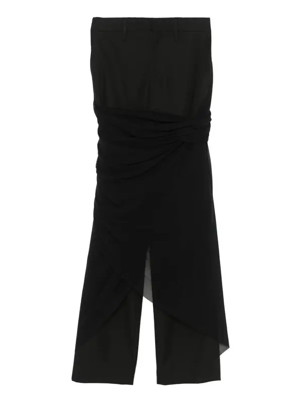 JEAN PAUL GAULTIER Layered Trousers - Black
