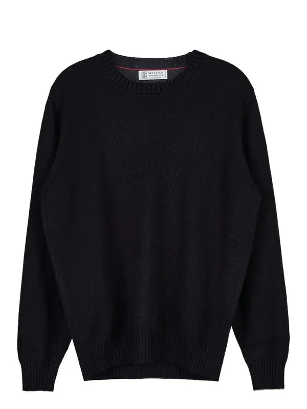 Brunello Cucinelli Long-sleeved Sweater - Black