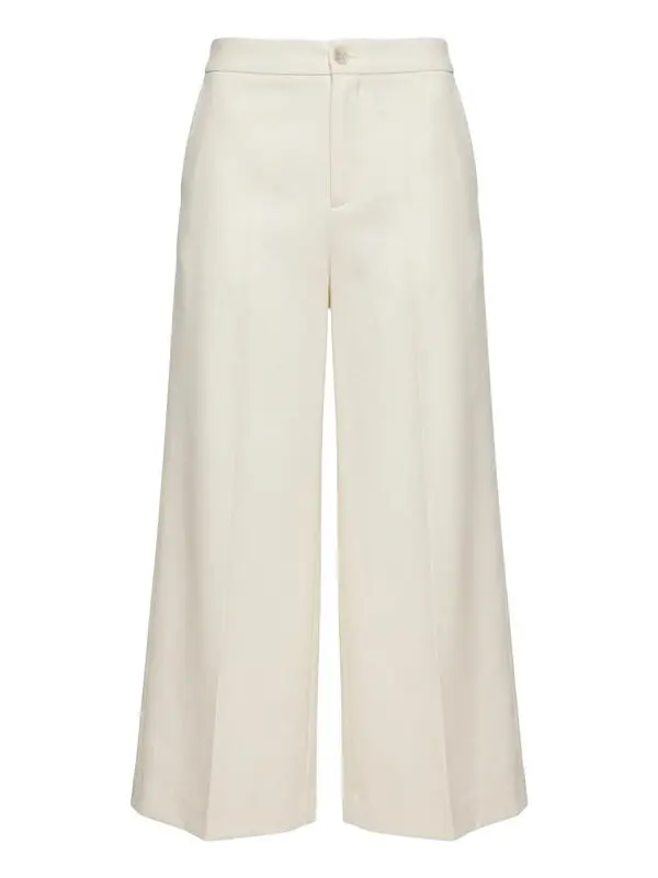 Gucci Bouclé Tailored Trousers - Off White