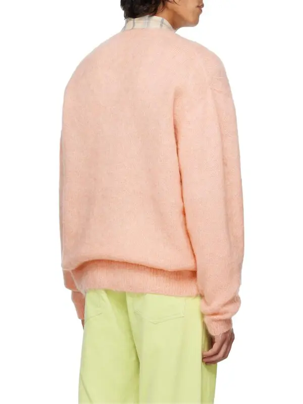 Auralee Long-sleeved Sweater - Pink Beige
