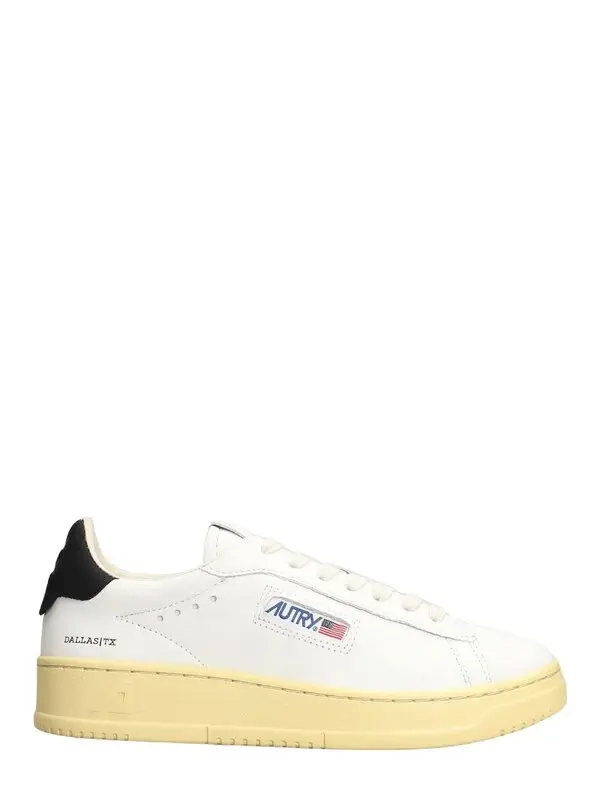 AUTRY Lace-up Casual Sneakers - White