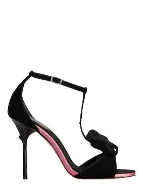 ROGER VIVIER Rose Vivier T-strap Sandals - Black