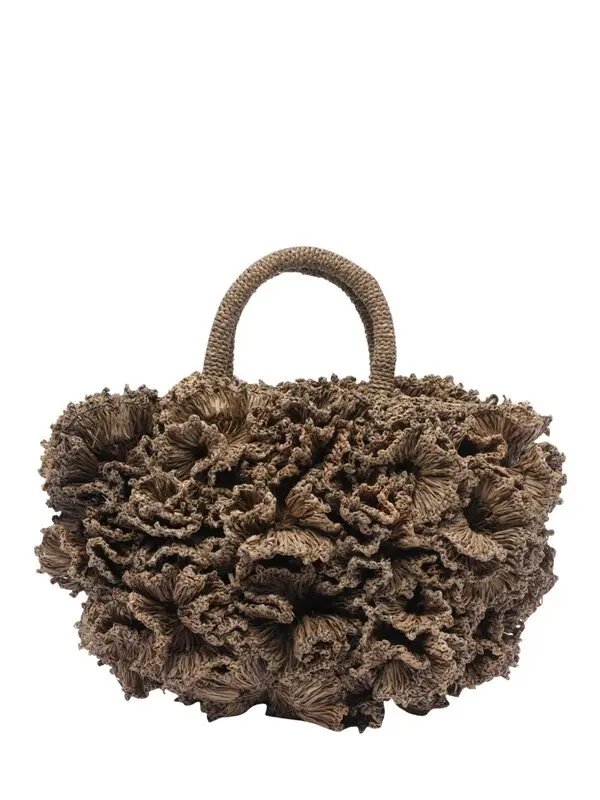 IBELIV 3d Decoration Handbag - Darktea