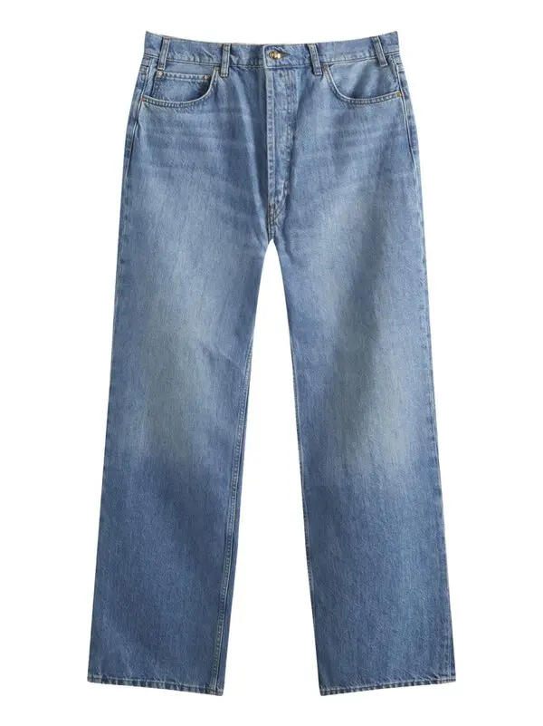 ANINE BING Gavin Mid-rise Jeans - Blue
