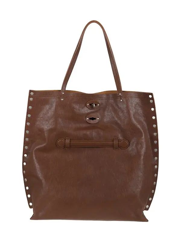 ZANELLATO Aspasso Medium Tote Bag - Brown