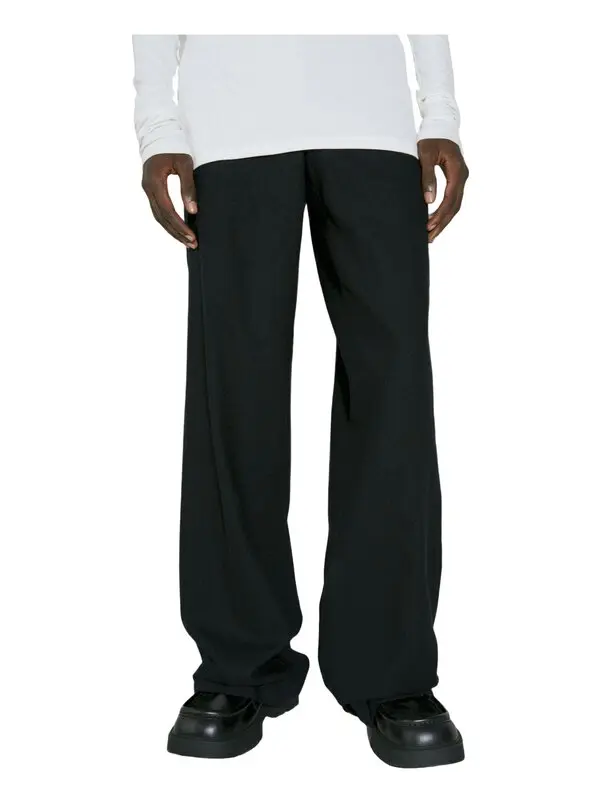ANN DEMEULEMEESTER Gaspar Flared Trousers - Black