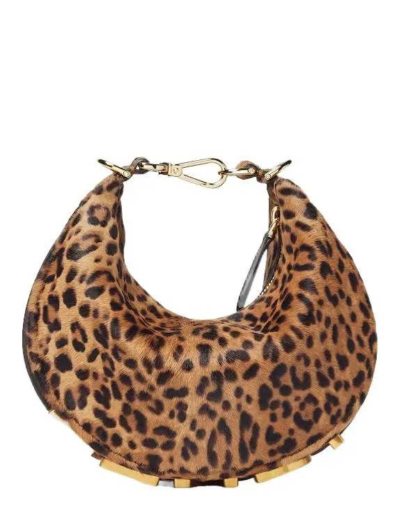 Fendi Mini Hobo Bag - Brown