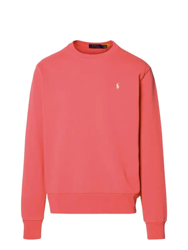 Polo Ralph Lauren Embroidered Pony Crewneck Sweatshirt - Red