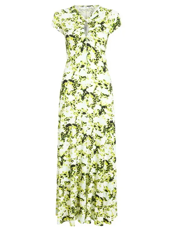 Philosophy Di Lorenzo Serafini Soft Jersey Maxi Dress - Straw Multi