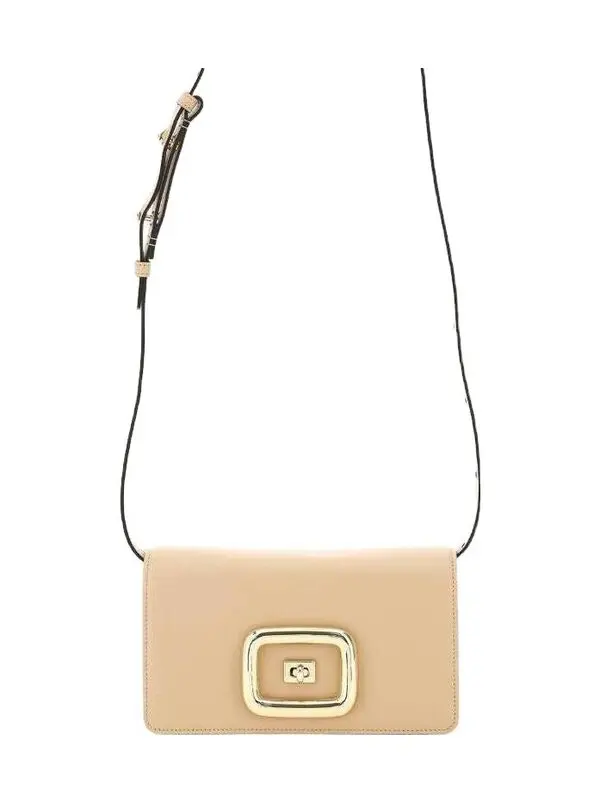 ROGER VIVIER Viv' Choc Mini Shoulder Bag - Brown
